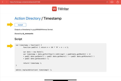 iPadのテキストエディター1Writerの使い方あれこれ。 | ぴらめこな生活